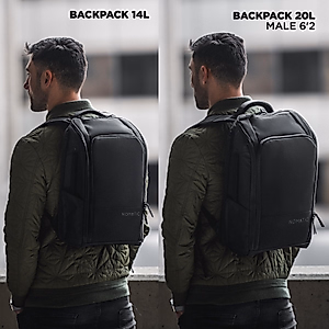 NOMATIC Backpack - Water-Resistant RFID Laptop Bag 20L - Updated 2020 V2