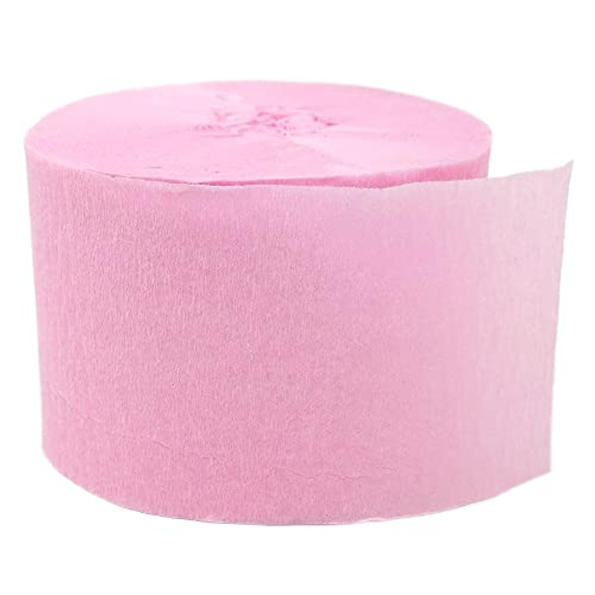 NPI Crepe Paper Party Garland Streamers - 81 Feet Length x 1.75 Inch Width (6-Count, Pastel Rainbow Combo) 1.0 Count