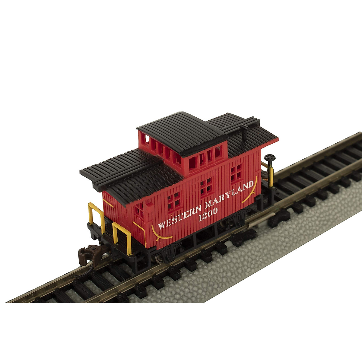 Bachmann Trains - Old-TIME Bobber Caboose - Western Maryland® #1200 - N Scale