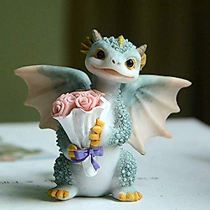 Gemmia Garden Miniature Fairy Dragon Figurine- My Solo Concert