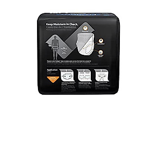 Medline - FIT23MLXL FitRight Incontinence Underwear For Men, Disposable Underwear with Heavy Absorbency, Large/XL, 20 Count