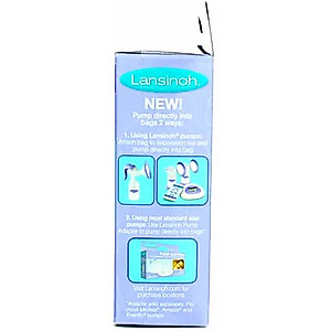 Lansinoh Breastmilk Storage Bags 25 Each ( Pack of 3)
