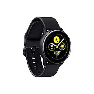 SAMSUNG Galaxy Watch Active (40mm), phone ,Black - US Version with Warranty (Renewed)