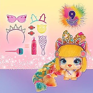 IMC Toys VIP Pets Color Boost - Includes 1 VIP Pets Doll, 9 Surprises, 6 Accessories| Kids Age 3+ (712003)