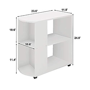 RichWMY Household Furniture Home Lazy Bedside Laptop Desk Removable Coffee Table Living Room Sofa End Table