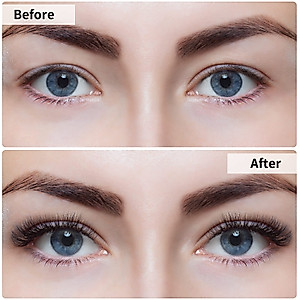 3D Natural Magnetic Eyelashes with Eyeliner Kit, Lightweight Lashes Natural Look, 12 Pairs False Lashes Kit, No Glue Needed Reusable Easy to Use (12 Pair)