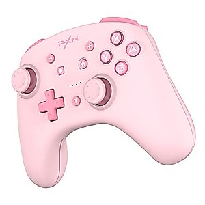 PXN Wireless Switch Controller - is compatible with Switch/Switch Lite/OLED - It is a Switch Controller with features including Turbo, Wake-up, NFC, Motion, and Vibration. (Note: iOS devices with