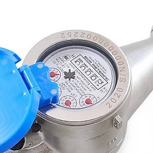 1.0" Water Meter - Stainless Steel, Pulse Output, NSF 61, NTEP