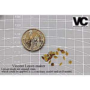 Fits Hobby 1/35 Scale Plastic Military Model Building Kit Scene Leaves Maker Leaf Maker