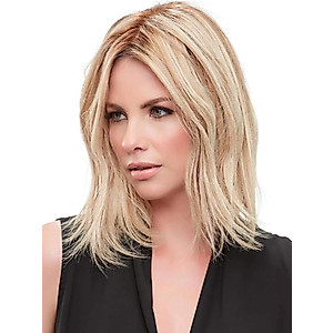 Bundle - 4 Items: 12" Top Form French Exclusive Colors Remy Human Hair Topper by Jon Renau, Christy's Wigs Q & A Booklet, BeautiMark Hydra Shampoo & Hydra Conditioner - Color: 8RN