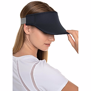 Lucky In Love Lucky Logo Stretch Visor (Black)