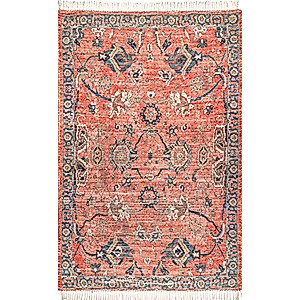 nuLOOM Sonja Flatweave Jute Area Rug, 9' x 12', Multi