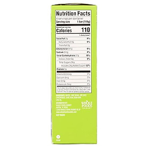 365 by Whole Foods Market, Bar Fruit Lime, 16 Fl Oz, 4 Pack