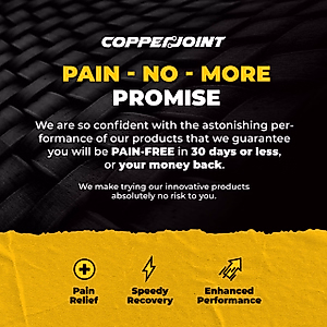 CopperJoint Copper Compression Socks Men & Women - Easy On, Easy Off Compression Copper Socks – Comfortable & Supportive Running Sock - Breathable Knee High Circulation Socks (Small - Medium)