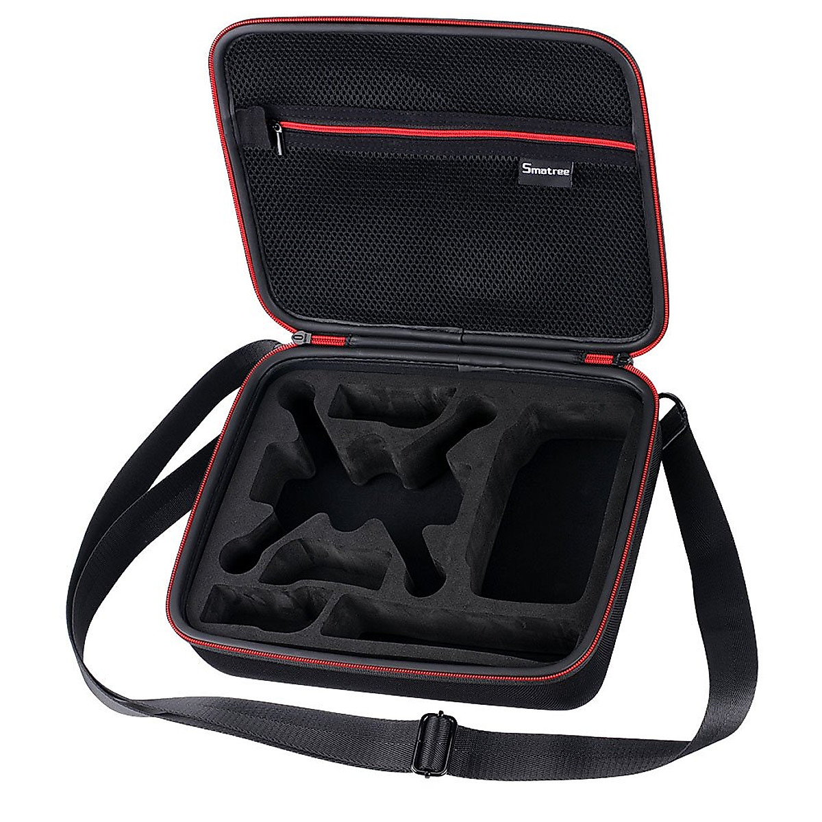 Smatree Carrying Case Compatible for DJI Spark Fly More Drone, 5.5L Hard Shell Travel Case for DJI Spark Drone,3 x Spark Intelligent Flight Batteries,Battery Charger,Remote Controller and Accessories