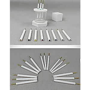 Electrochemical 3mm Gold Platinum Silver Carbon Titanium Copper Aluminum Nickel zinc Tungsten Iron Metal Disk Electrode (Aluminum Electrode, 1)