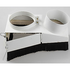 BestTeam Vacuum Cleaner Engraving Machine Dust Cover, 70mm/100mm Brush Vacuum Cleaner Engraving Machine Dust Cover for CNC Router for Spindle Motor Milling Machine (2M*70MM, Black)