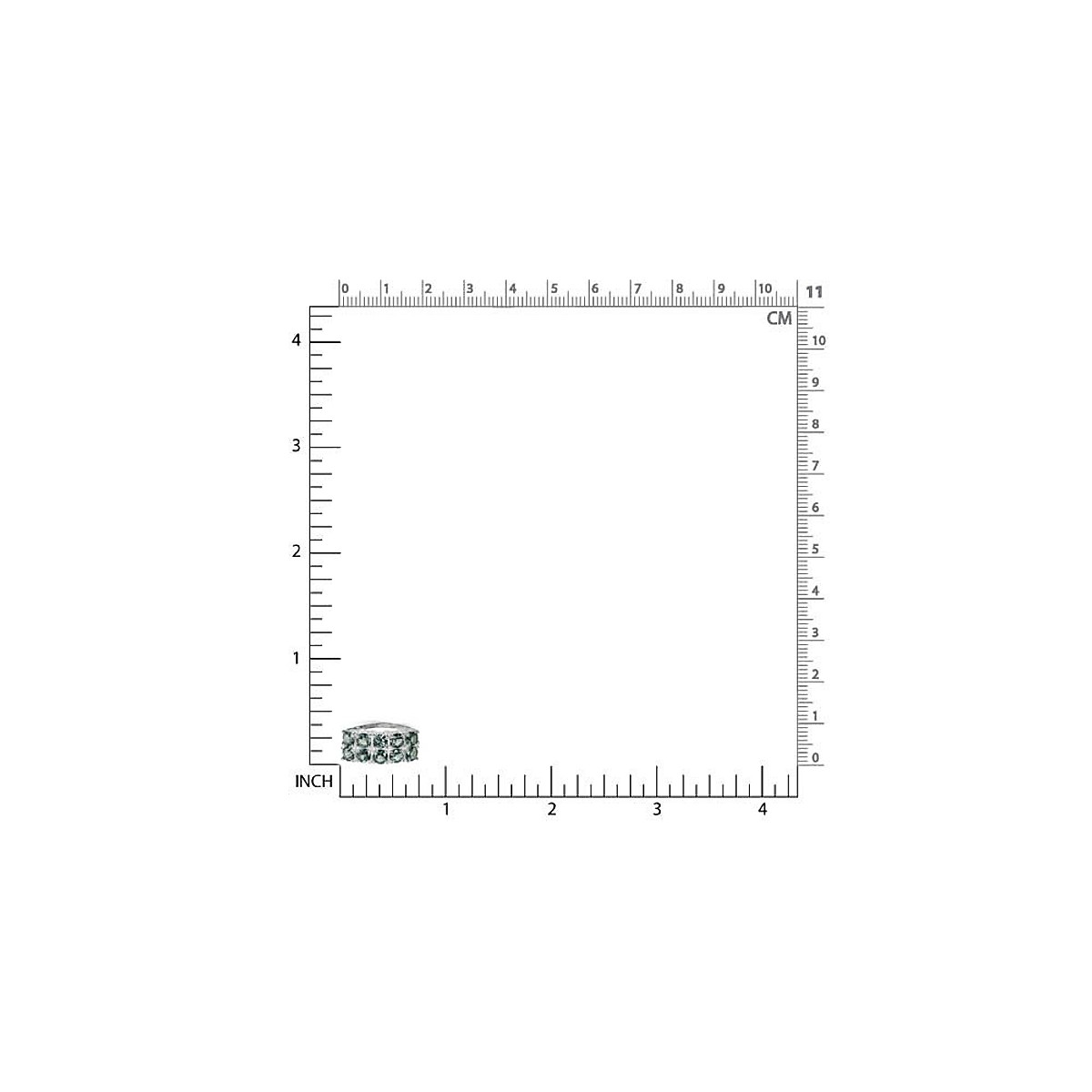 Silvershake Simulated Color Change Alexandrite White Gold Plated 925 Sterling Silver Ring Size 8