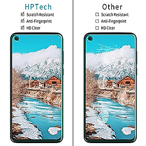 HPTech (2 Pack) Designed for Motorola Moto G Power (2020) Tempered Glass Screen Protector, Anti-Scratch, Bubble Free, Case Friendly