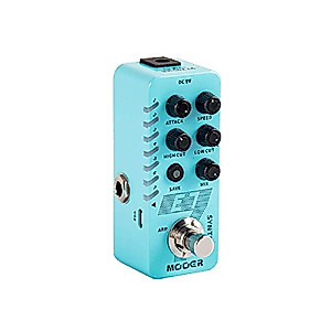 MOOER M702 E7 SYNTH MICRO FX PEDAL, 5.0 cm*10.0 cm*6.0 cm, Blue