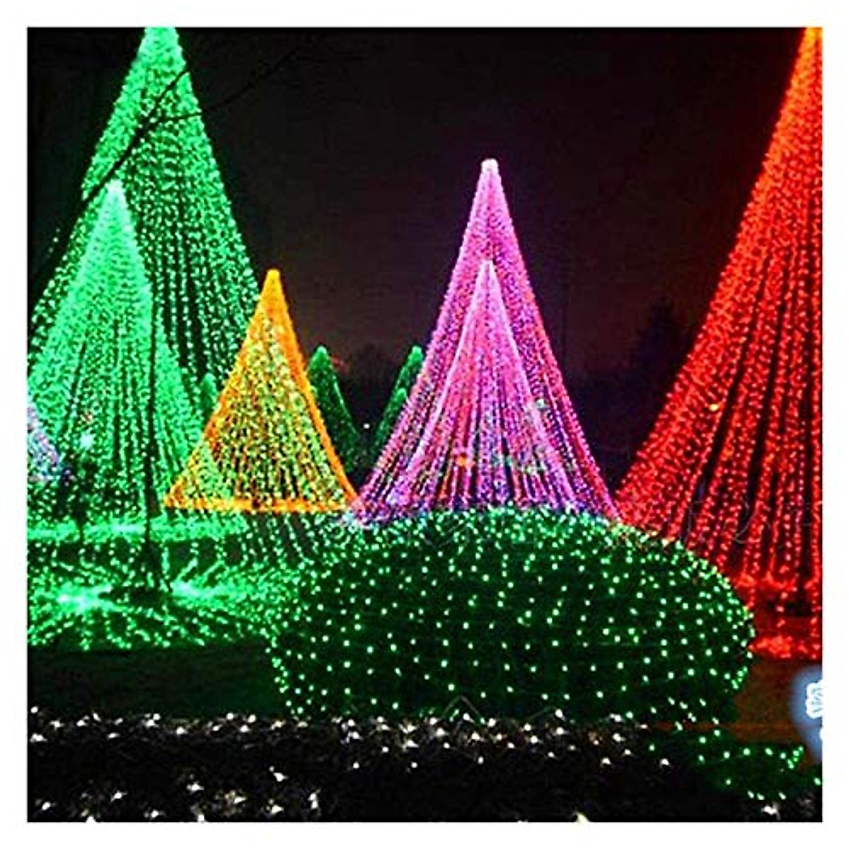 LIUPENGWEI Fairy String Lights，LED Rope Lights with 8 Lighting Modes, Perfect for Home, Garden, Bedroom, Christmas, Wedding, Party Decoration Lamp Garden Ghost Light