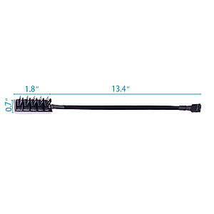 Fancasee PWM PC Fan Hub Power Supply Cable 1 to 5 Way Splitter PC Motherboard Case Fan Power Extension Cable Cord Hub for ATX Computer Case 4-Pin and 3-Pin Cooling Fans