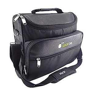 UbiGear Travel Carry Case Bag for Microsoft Ms Xbox One Console Shoulder Carrying Black