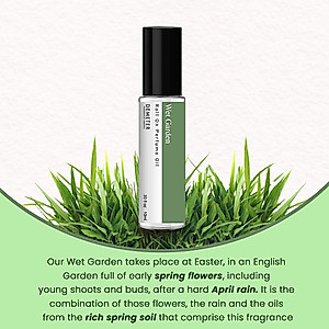 DEMETER Wet Garden Roll On Perfume Oil, 0.33 Oz, Long-Lasting