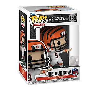 Joe Burrow (Cincinnati Bengals) NFL Funko Pop! Series 8 w/Ecotek Protective Case