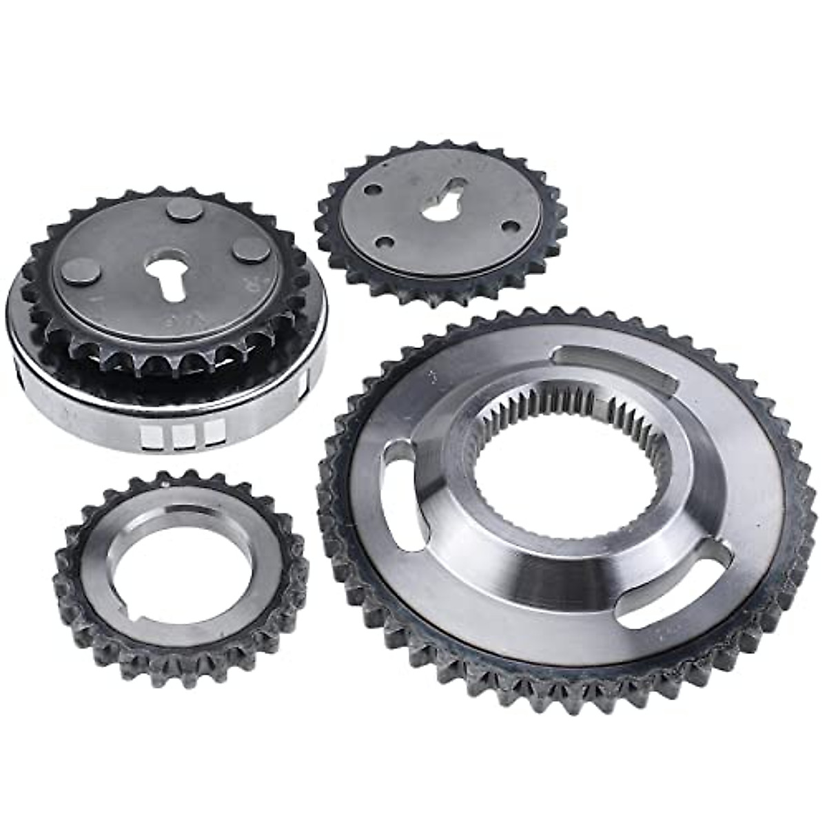 A-Premium Engine Timing Chain Kit W/Tensioner [fits SOHC, 6Cyl 3.7L] Compatible with Dodge Dakota, Durango, Nitro, Ram 1500 & Jeep Grand Cherokee, Commander, Liberty & Mitsubishi Raider & Ram Dakota