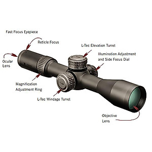 Vortex Optics Razor HD Gen II 4.5-27x56 First Focal Plane Riflescope - EBR-7C Reticle (MRAD)