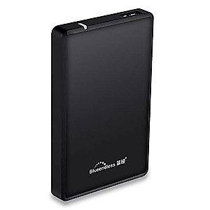 Blueendless Ultra Slim Portable External Hard Drive USB3.0 2.5" HDD Storage Compatible for PC, Desktop, Laptop (250GB)