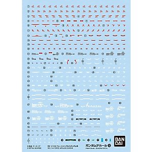 Bandai Hobby - Gundam Seed Destiny - GD-130 RG 1/144 Force Impulse, Bandai Spirits Water-Slide Decals