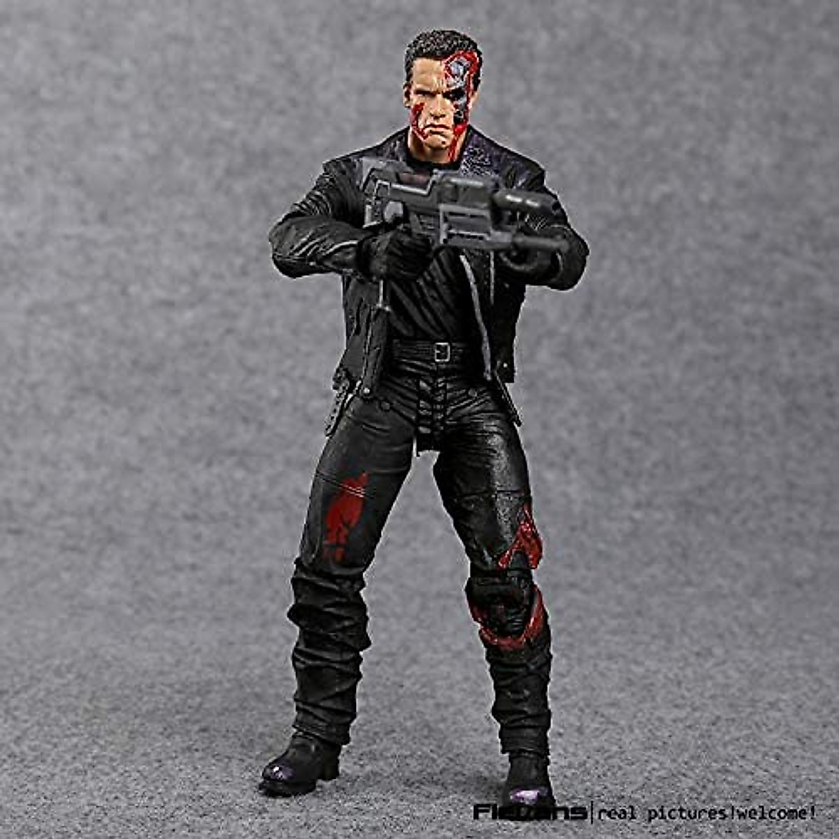 ZFFKY Terminator T-800 Arnold Schwarzenegger Action Figure Collectible Model Toy (1)