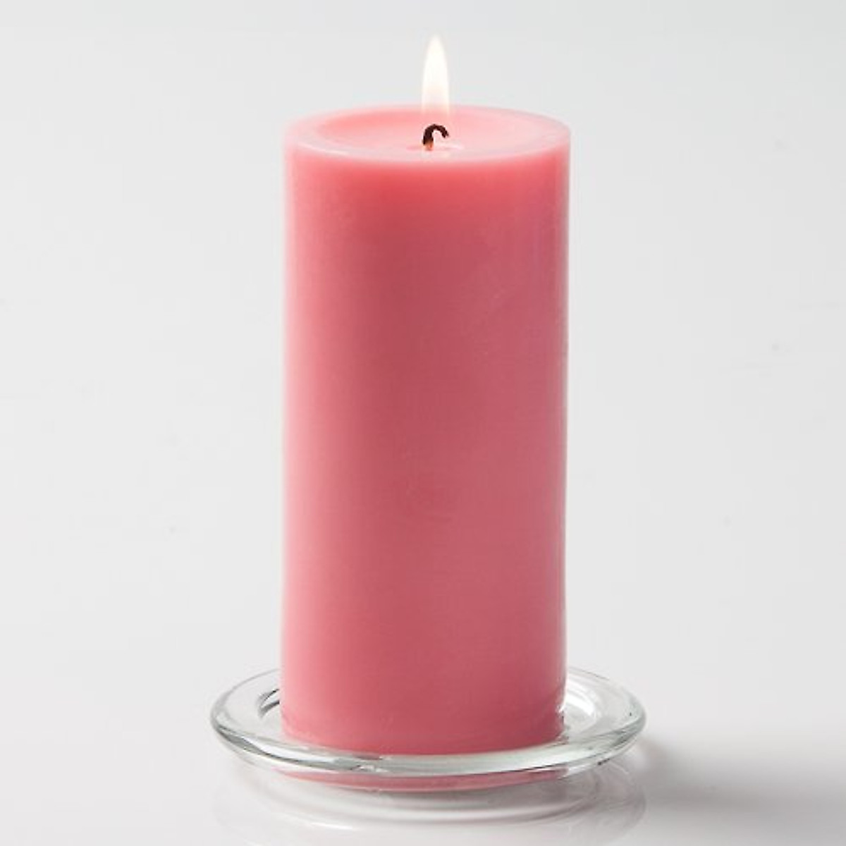 Richland® 3" X 6" Hand Poured Pink Pillar Candle