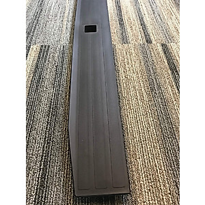 Roane Concepts Tailgate Molding Compatible for 2017 2018 2019 2020 Ford F250 Super Duty / F350 Super Duty w Flex Step Models; Center Piece; Step Pad Trim Kit; Truck Spoiler Protector Cover OE Style