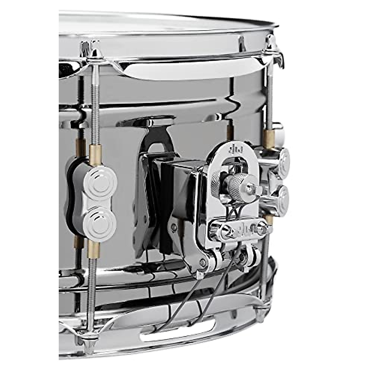 Pacific Drums Concept Series Black Nickel Over Steel Snare Drum, 6.5"X14" (PDSN6514BNCR)