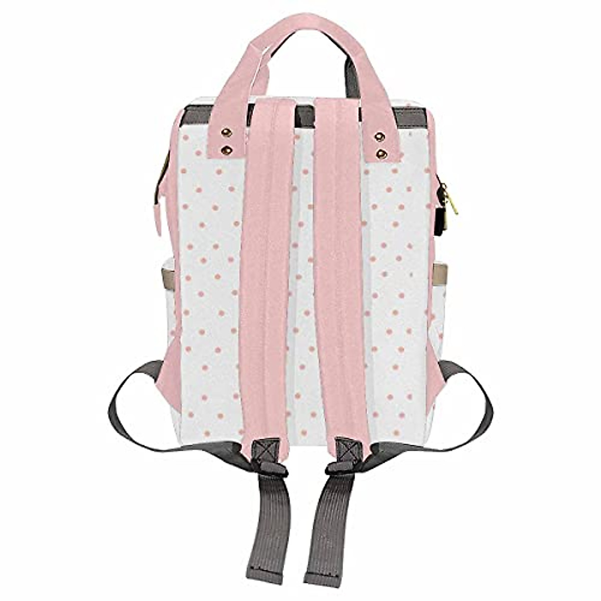 InterestPrint Custom Name on Diaper Bag, Sloth Animals Diaper Bag Nappy Bags Travel Shoulder Daypack Mummy Backpack Custom Gift for Mom Girl