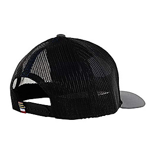 Guy Harvey Marlin Patch Mesh Trucker Hat, Sport Grey Heather, One Size