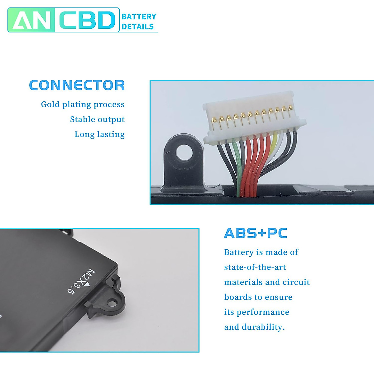 ANCBD BN06XL Laptop Battery for HP Spectre X360 15-eb000 15-eb1083NR 15-eb0000NS 15-eb1005TU 15-eb0003TX 15-eb0004TX 15-eb0007TX Series BNO6XL BN06072XL L68235-1C1 HSTNN-IB9A 68299-0055 11.55V/72.9Wh.