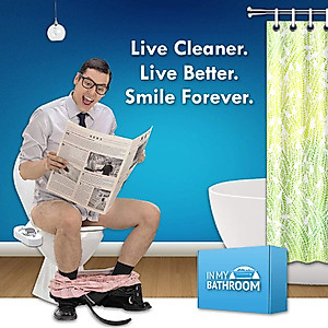 BUTT BUDDY Duo (2 Pack) - Bidet Toilet Seat Attachment & Fresh Water Sprayer (Easy to Install, Dual-Nozzle Cleaning, Non-Electric, Sanitary Bathroom)