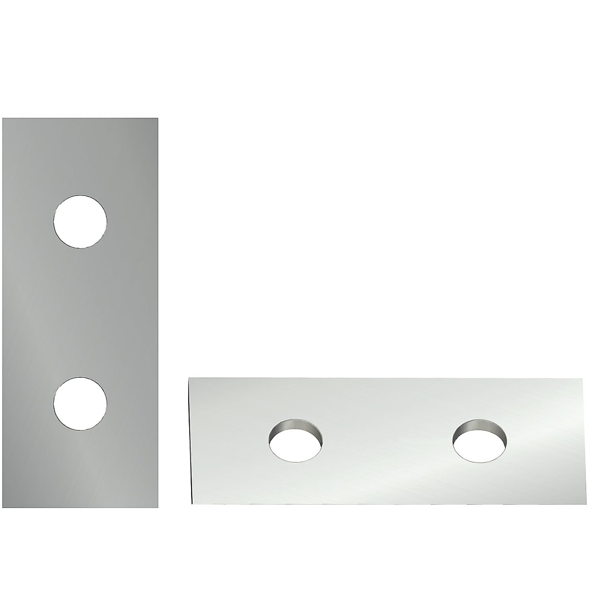 30mm Carbide Inserts Cutters Scraper Blades 1.18" 2 Edges for Paint Scrapers Woodworking Spiral Helical Planer Cutter Head Flush Trim Bit Lathe Turning Tools, 30x12x1.5mm 10pcs