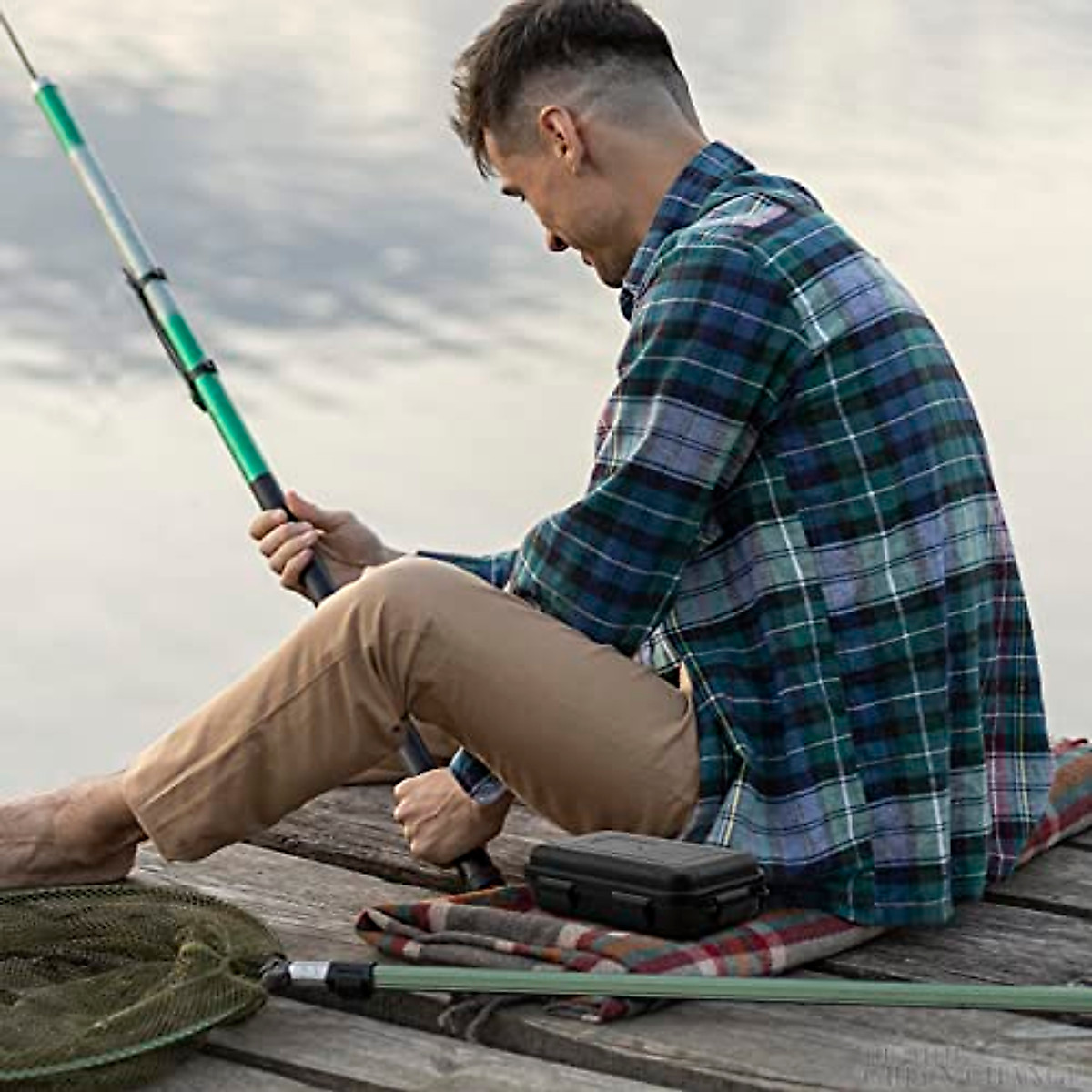 Small Waterproof Container - Universal Plastic Box with Foam - Camping Waterproof Storage Case - Waterproof Case with 2u Buckle for Camera/Micro Flash Drive/Wallet/Battery 2PCS