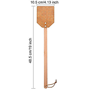 YoungJoy Leather Heavy Duty 19 Inch with Beechwood Handle (1 Piece)