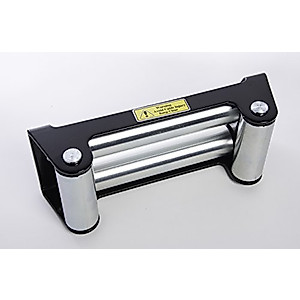 HiGear Heavy Duty ALFA Wheels 10" Winch Roller Fairlead - 8000-17,500 LB for Recovery Off Road Truck