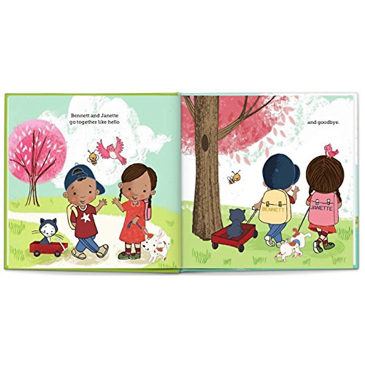 We Go Together - Personalized Children’s Story - Siblings or Best Friends - I See Me! (Hardcover)