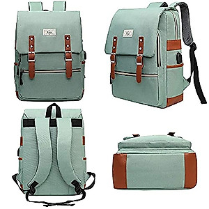 Ronyes Unisex College Bag Fits up to 15.6’’ Laptop Casual Rucksack Waterproof School Backpack Daypacks