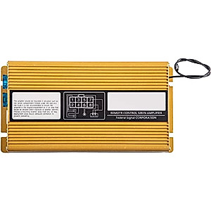 VEVOR Police Fire Emergency Warning Alarm, 400W 8 2 Horn, Black