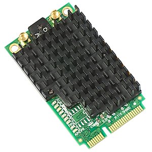 Mikrotik R11e-5HacD, 802.11ac High Power 500mW Mini PCI Express Card 2X MMCX