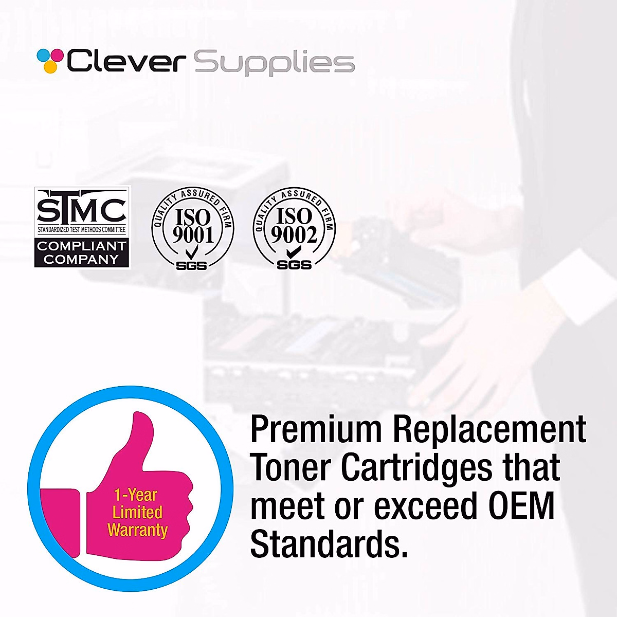 CS Compatible Toner Cartridge Replacement for HP M775 CE340A Black HP 651A Color Enterprise 700 MFP M775F Enterprise 700 MFP M775Z M775 M775dn M775f 2 Set